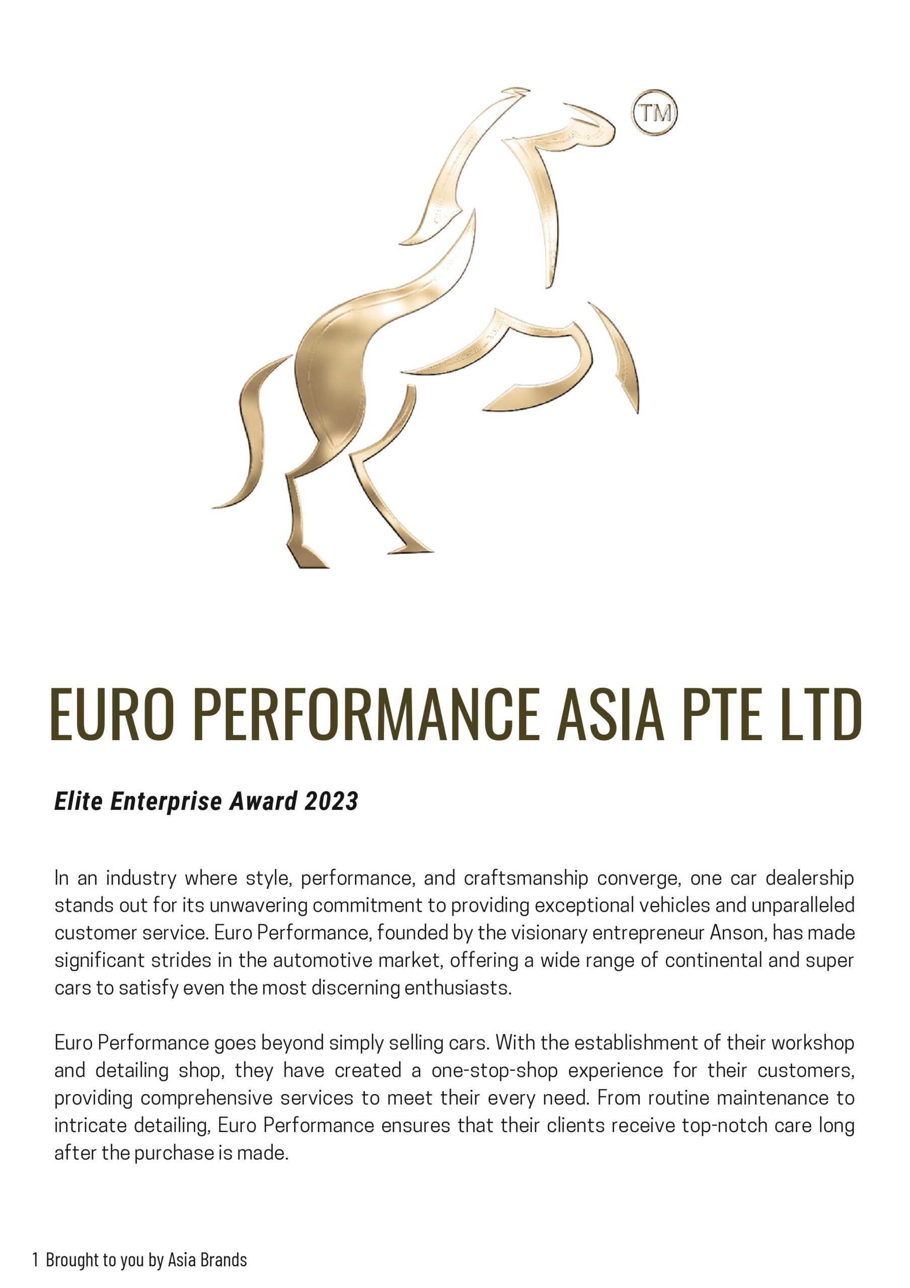 Featured: Euro Performance – Asia Brands Consultancy